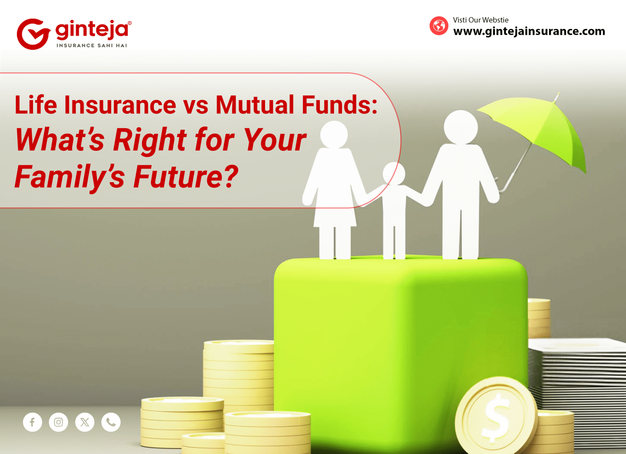Life Insurance vs Mutual Funds: What’s Right for Your Family’s Future?